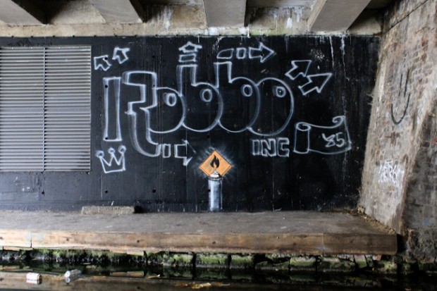 Robbo inc returns in the King Robbo Banksy feud in Camden, London